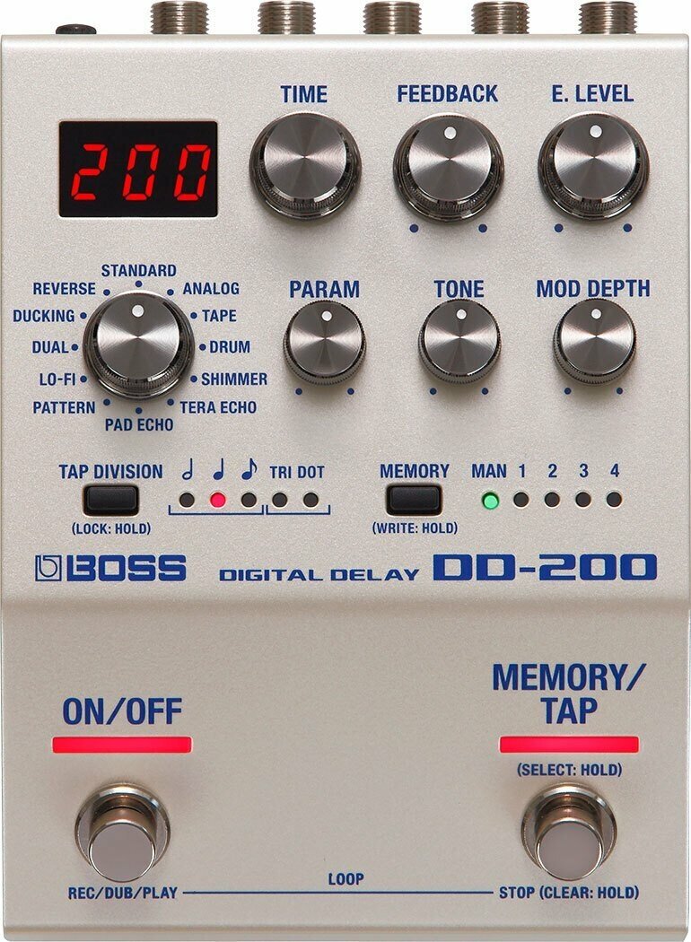 Boss Педаль эффектов Boss DD-200 Digital Delay