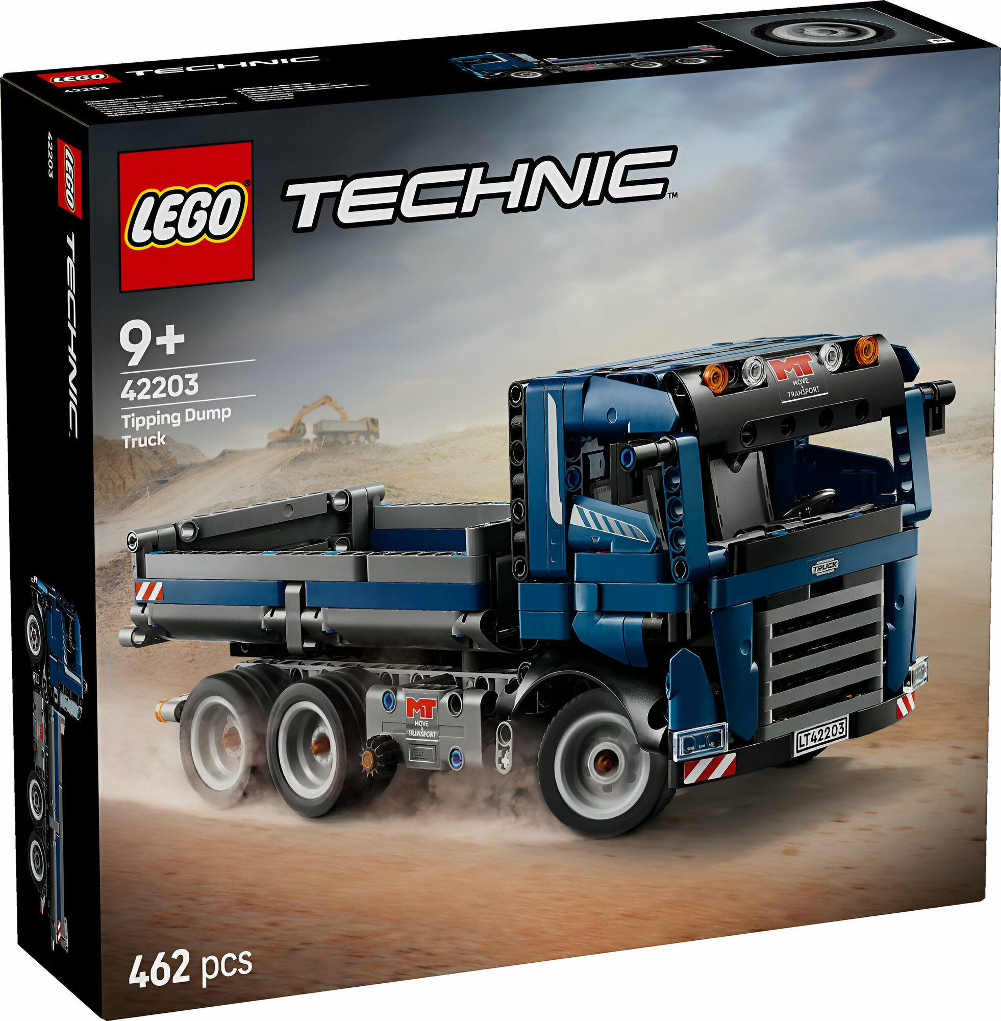 Конструктор LEGO Technic 42203 Tipping Dump Truck V29 / Карьерный самосвал