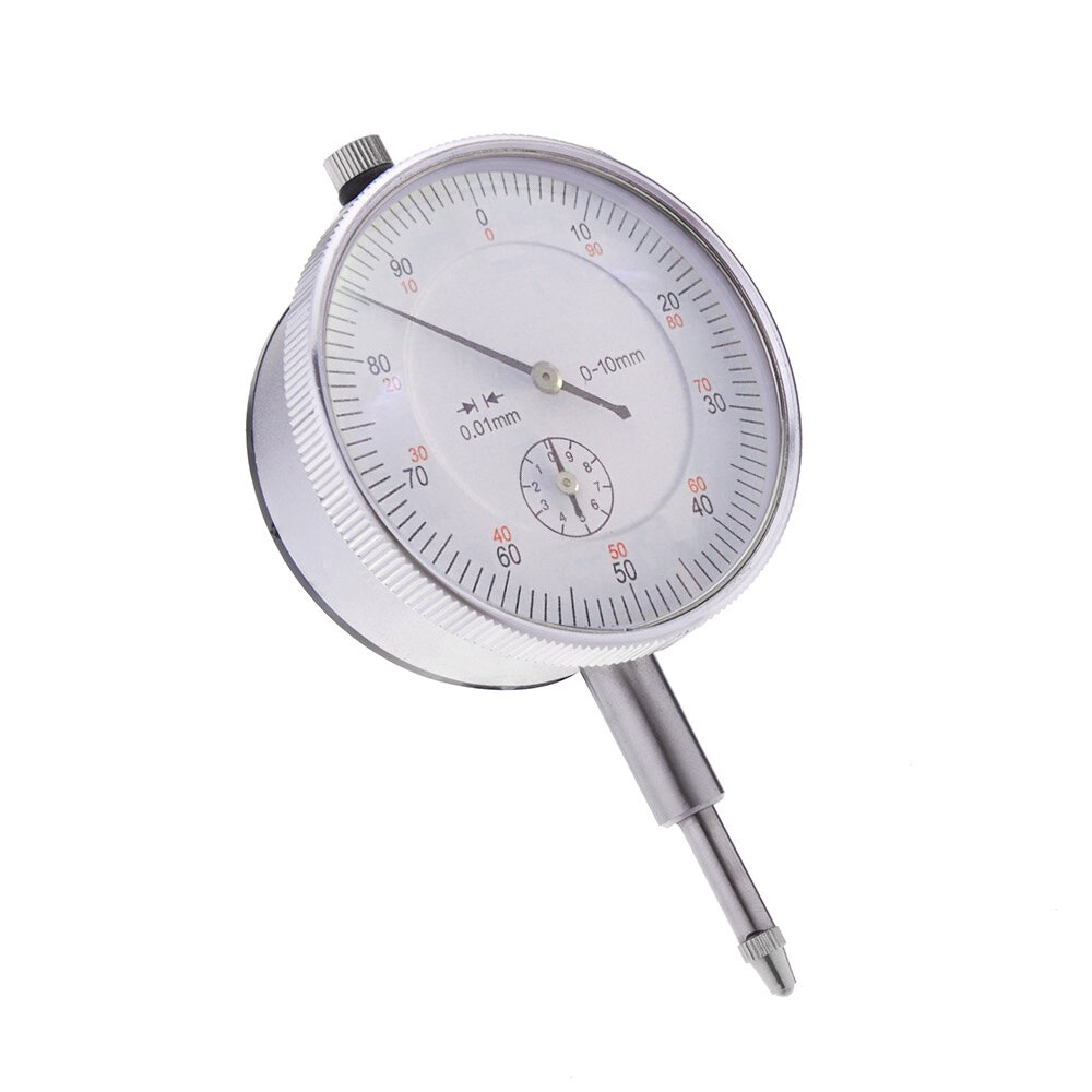 Прецизионный индикатор часового типа, точность 0.01 мм, вертикальный контакт, круглый циферблат