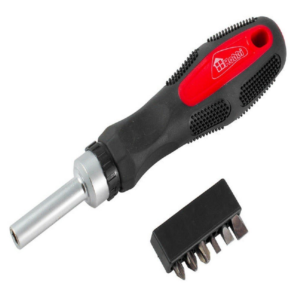 Hobbi реверсивная отвертка с набором бит 6 предметов CrV сталь PH1, PH2, PH3, SL3, SL5, SL7