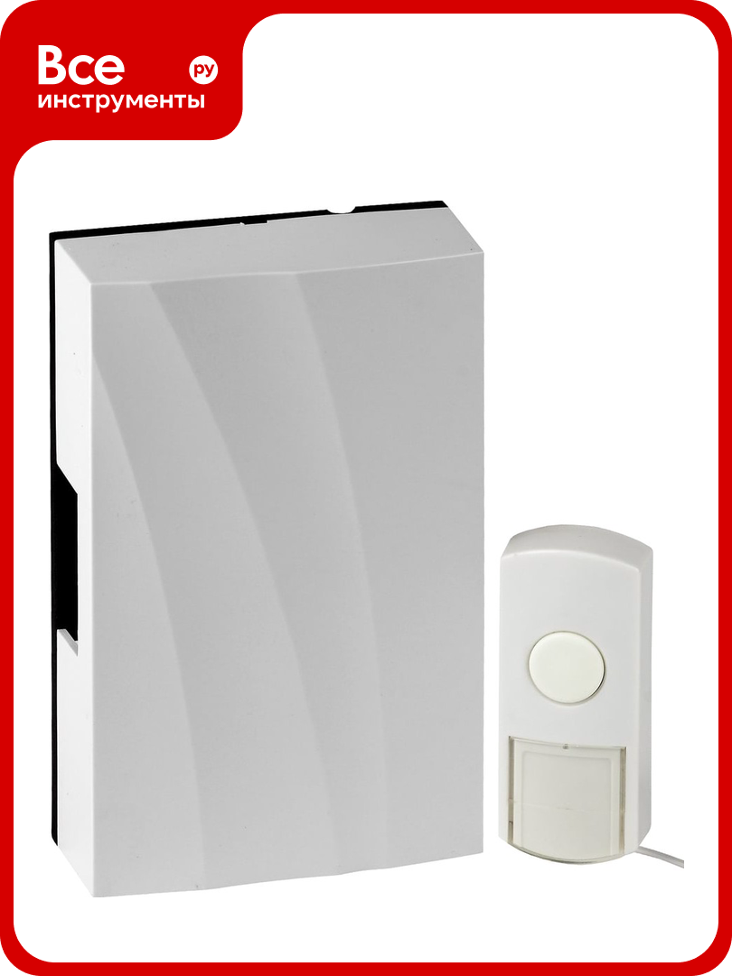 Проводной электромеханический звонок ЭРА D157, от сети Б0004134, базового