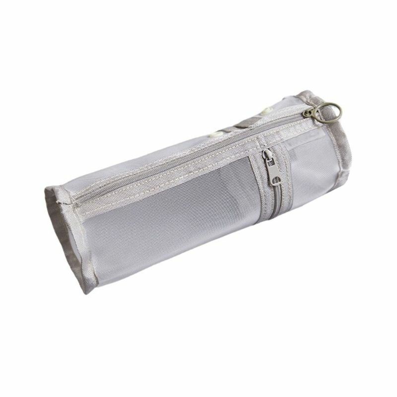 Сетчатый пенал большой емкости-серый