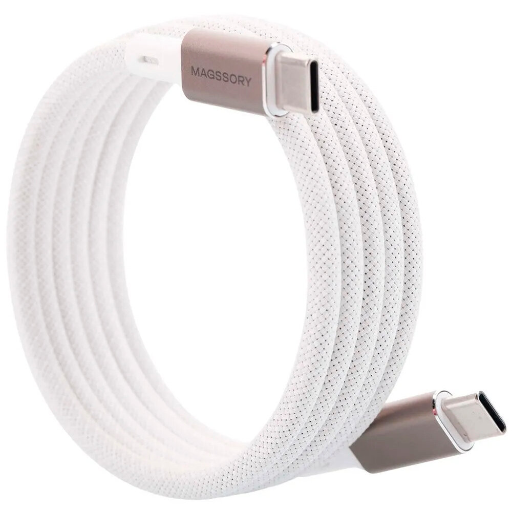 Кабель Magssory Line C 60W 1.2m USB-C белый
