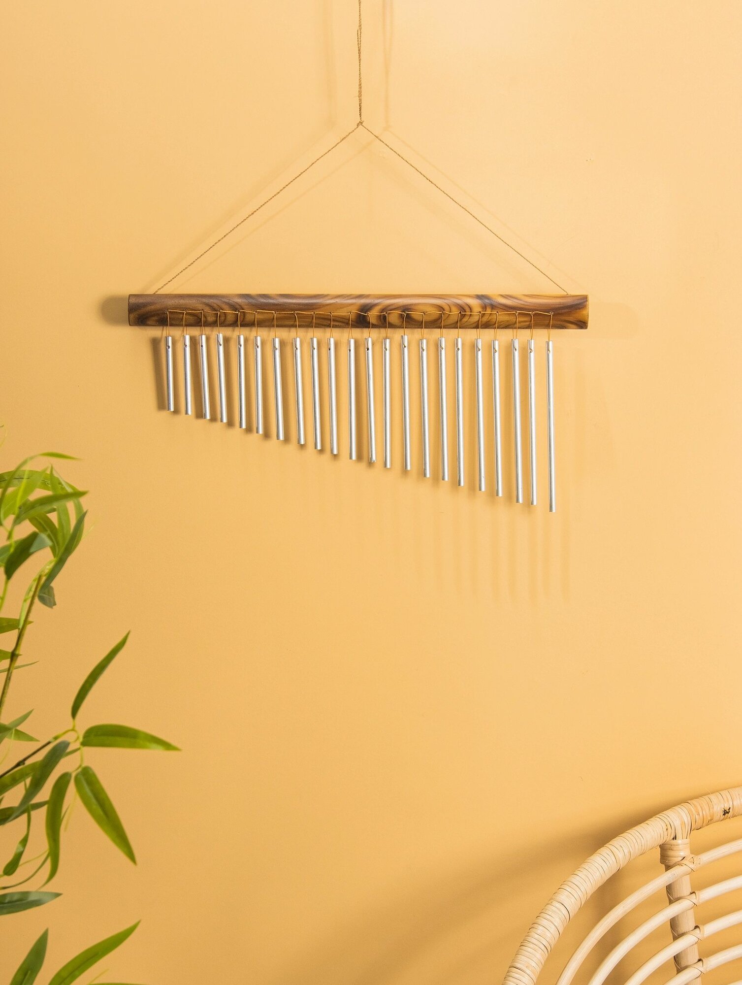 Музыка ветра, 50*20*4 см, бамбук, алюминий