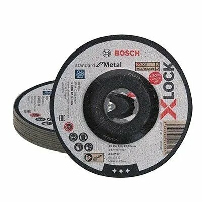 Bosch Диск зачистной 125 x 6 x 22.23, X-Lock