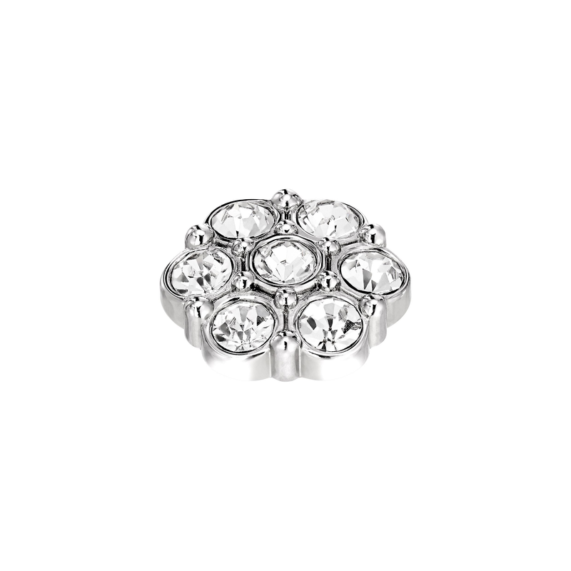 Топпинг на кольцо, кристаллы Swarovski, хрусталь