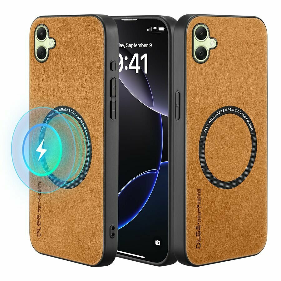 Чехол-Case MagSafe чехол для Samsung Galaxy A07(Самсунг Галакси А07) Нескользящий и удобный