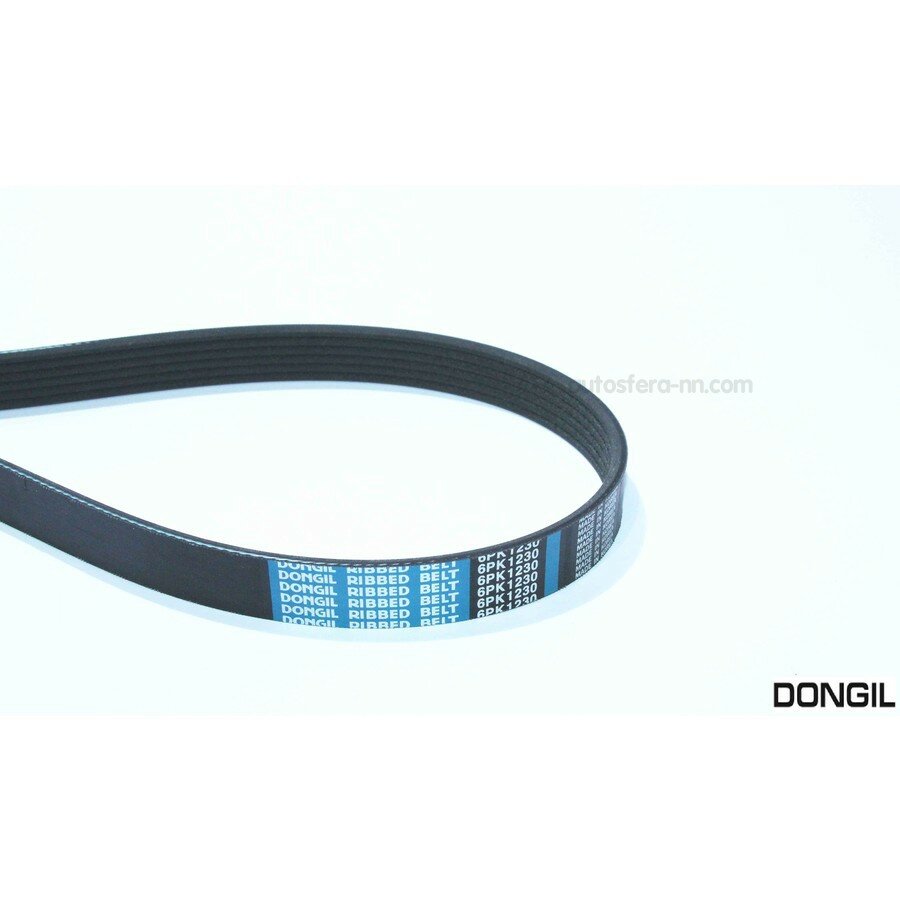 DONGIL 6PK1230 Ремень поликлиновой 6PK 1230 DR5000 EPDM EX