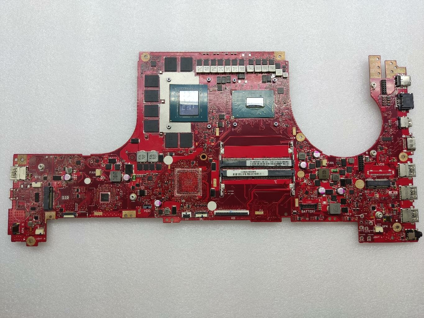 Материнская плата ASUS GL704GW донор I7-8750H, N18E-G2-A1