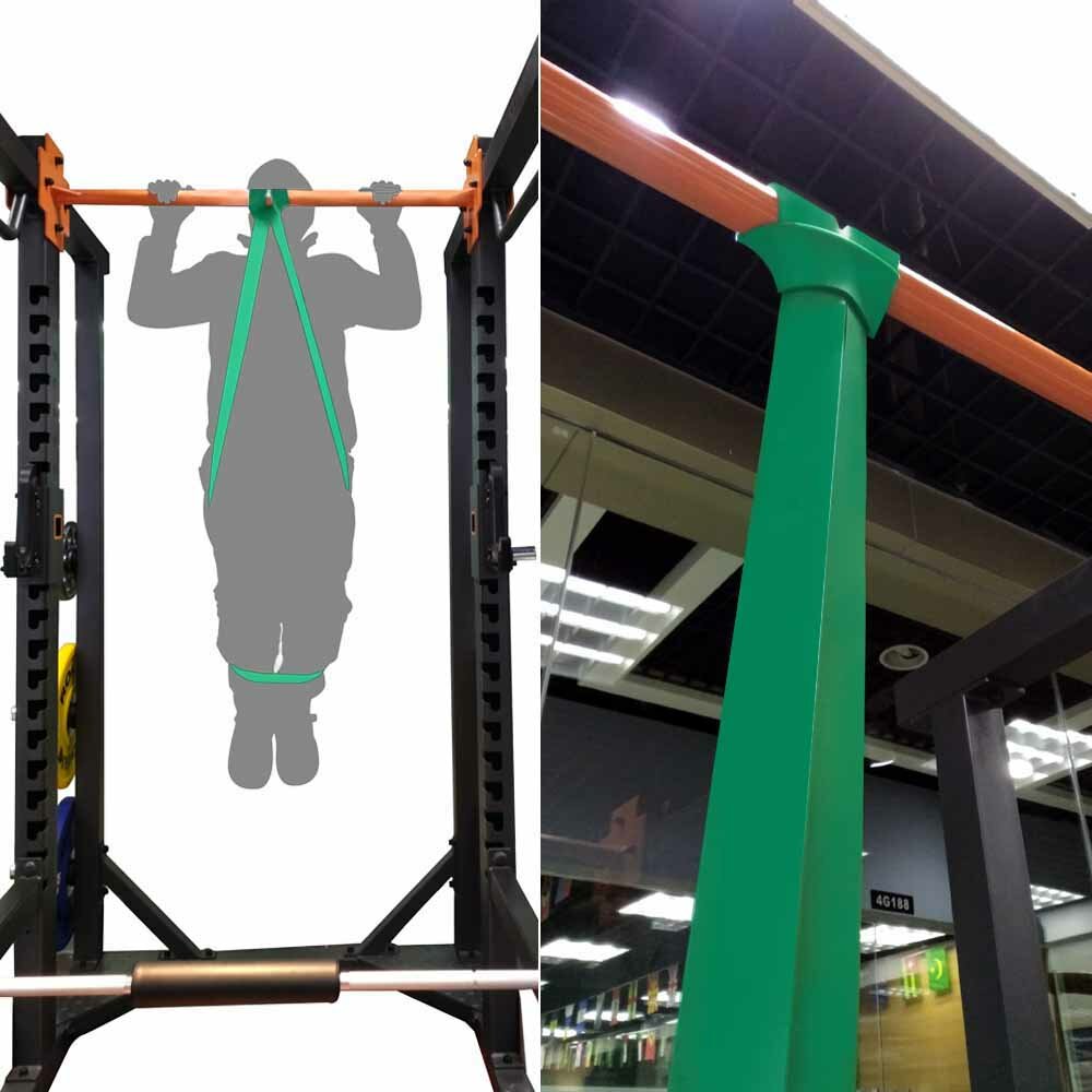 Эластичная лента 208CM для силовых тренировок, йоги и фитнеса из натурального латекса с сумкой для п
