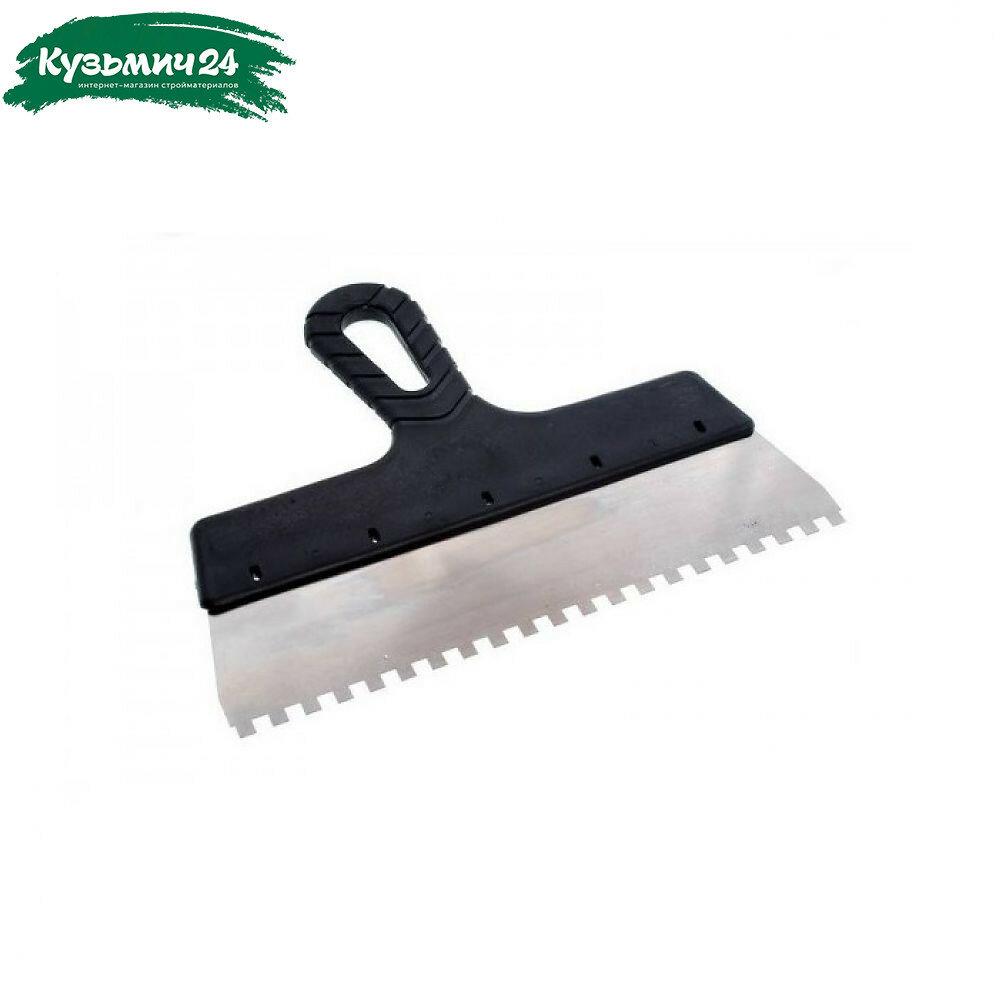 Шпатель фасадный зубчатый 250 мм 6х6 кедр