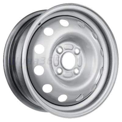 Штампованный колесный диск Magnetto 14005 S AM 5,5x14/4x100 ET35 D57,1 Silver BMW, Seat, Volkswagen
