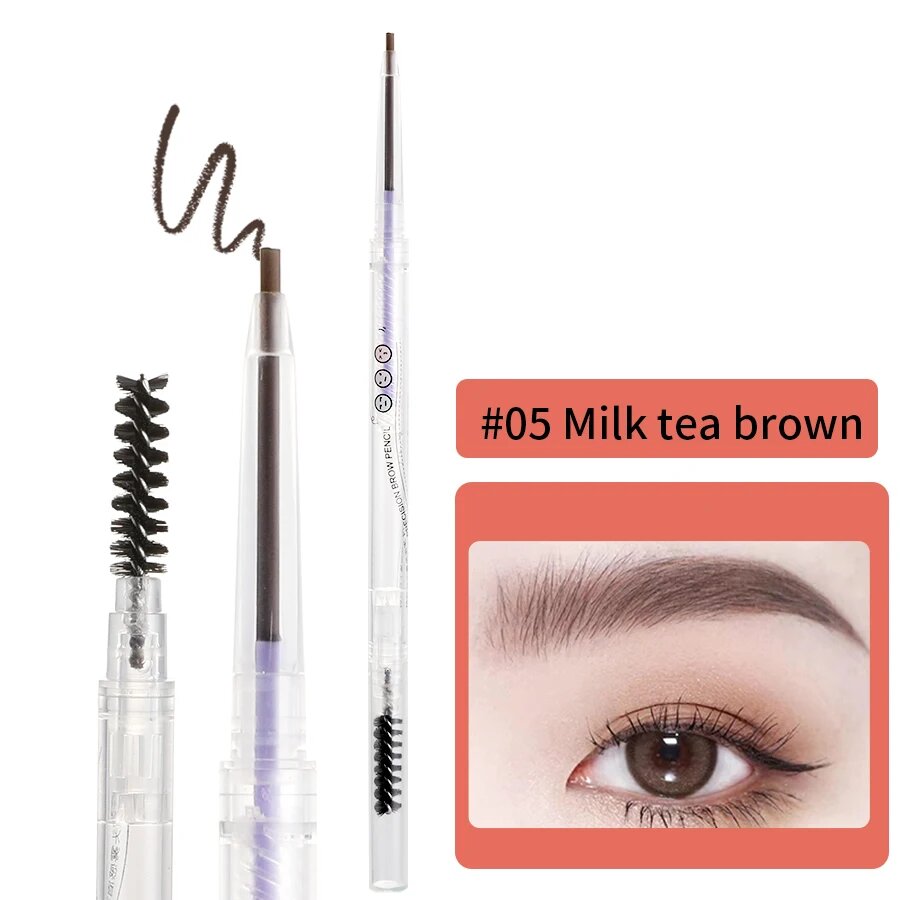 Карандаш для бровей MAXFINE #05 Milk tea brown