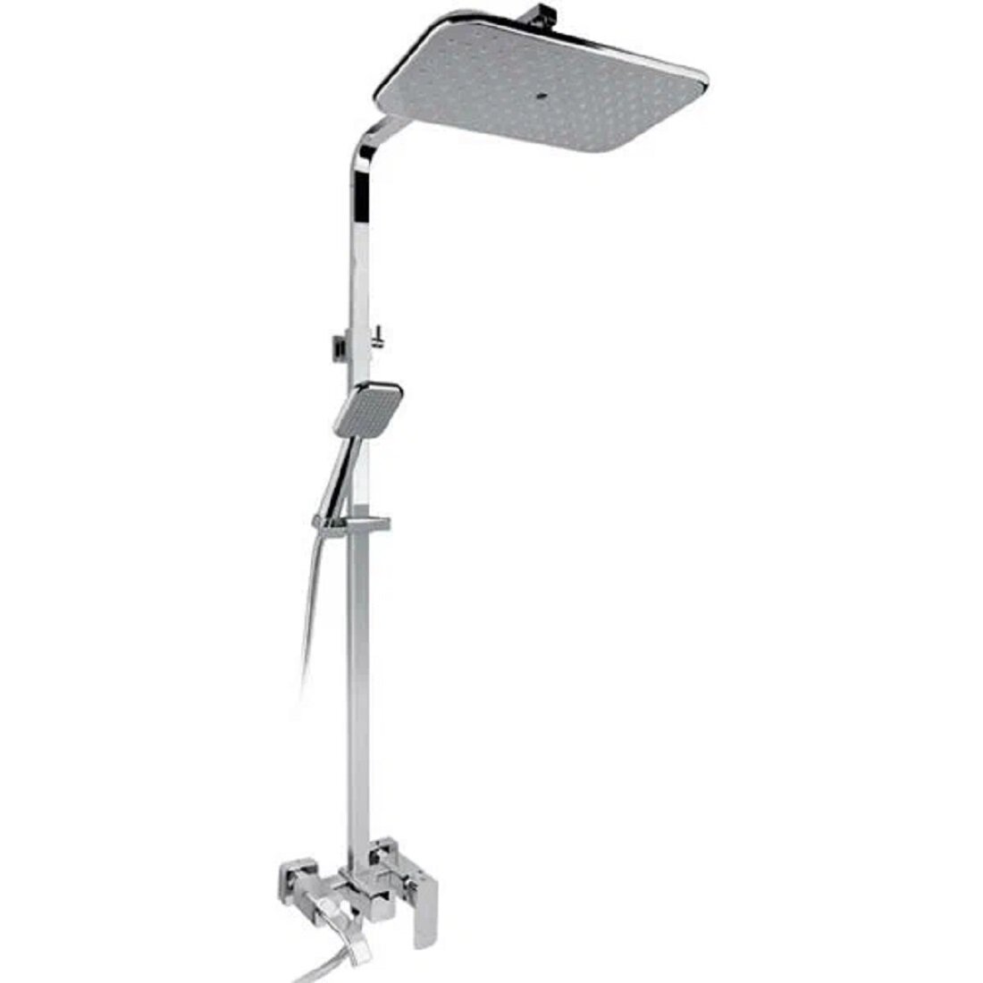 Душевая система Timo "Selene", с тропическим душем, хромовое покрытие, латунь