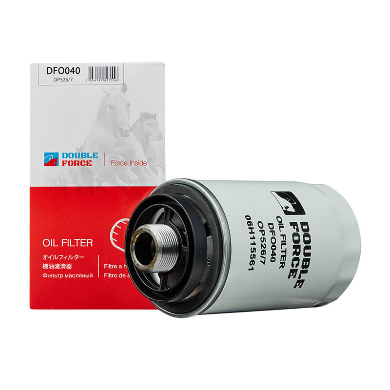 Фильтр масляный VW Tiguan; Audi Q3; Q5, Audi A4, A5, GEELY, HAVAL, TANK DOUBLE FORCE арт. DFO040 Tiguan I 5N 2.0 TSI, Passat B6B7
