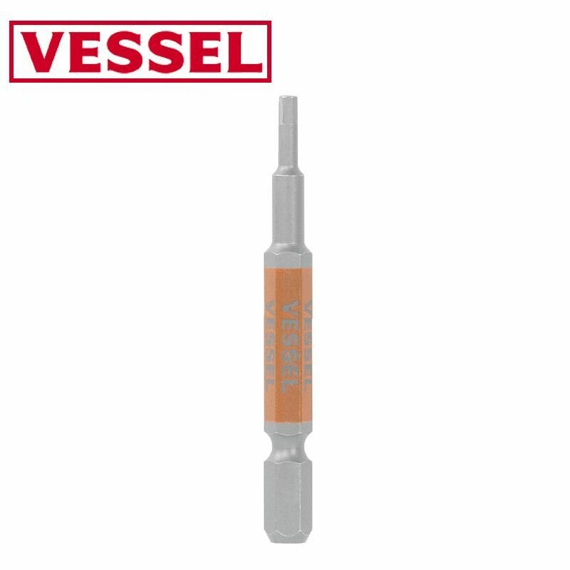 VESSEL Магнитная Шестигранная Бита Длиной 65 Мм Сделано В Японии