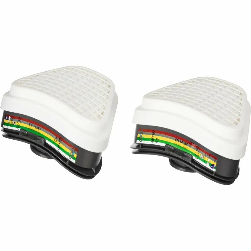 Патрон фильтрующий противогазовый ELIPSE марка ABEK1P3 2 шт/уп, 827165