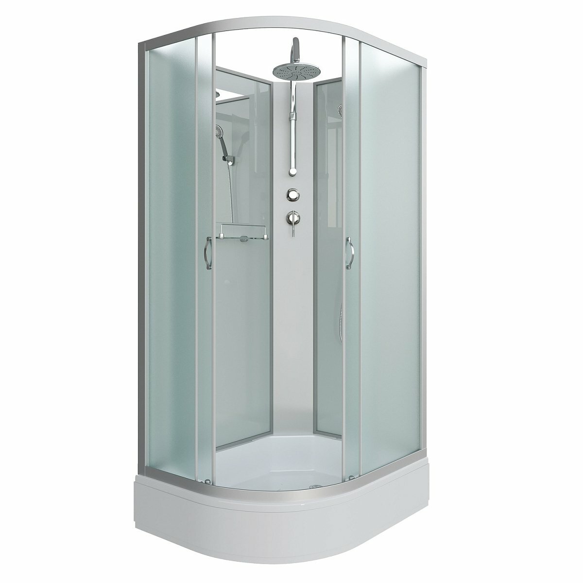 Душевая кабина Niagara Classic NG-33084-14RBKT 100х80 правая