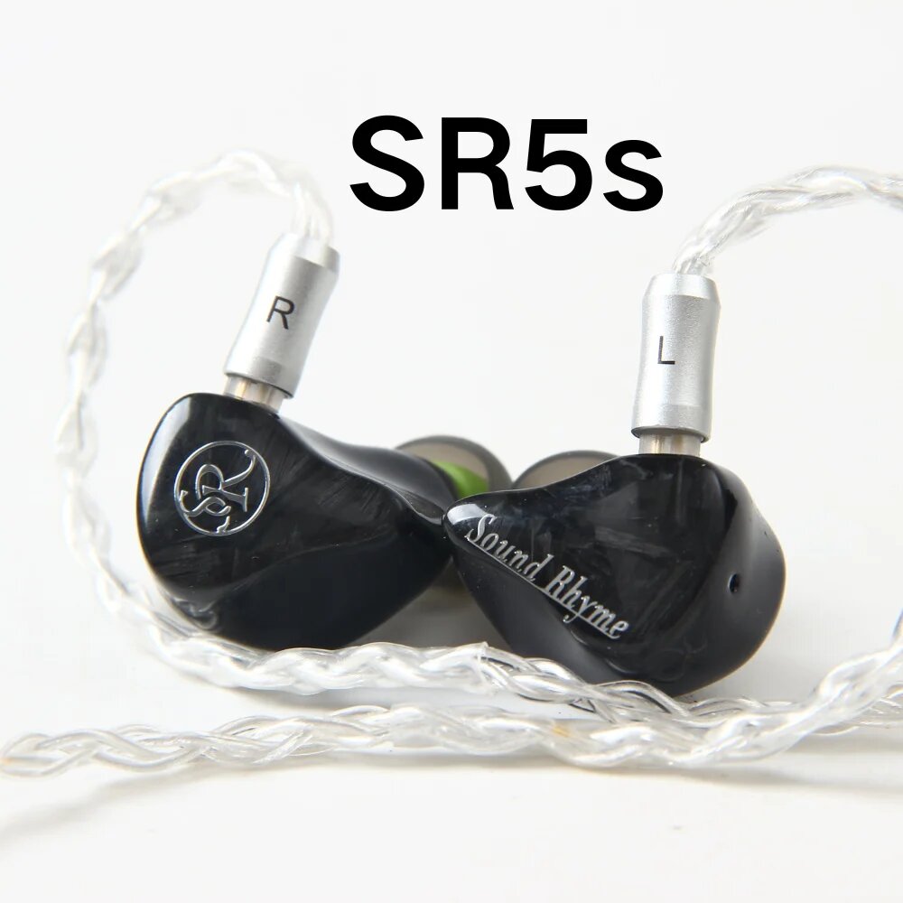 Sound Rhyme SR5S Knowles 4BA + 1DD Гибридные проводные IEMs 5 драйверов Hi-Fi аудиофильские наушники-вкладыши с 2-контактным кабелем 0,78 мм