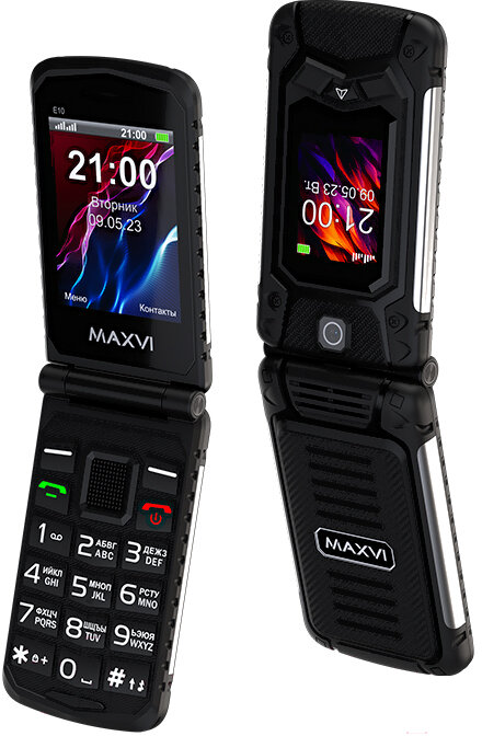 Мобильный телефон MAXVI E10 Black