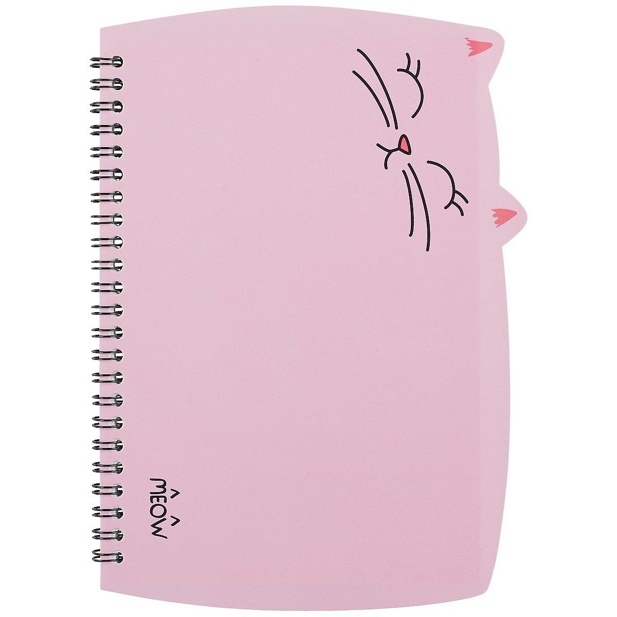 Тетрадь в клетку Meow, 80 листов, в ассортименте