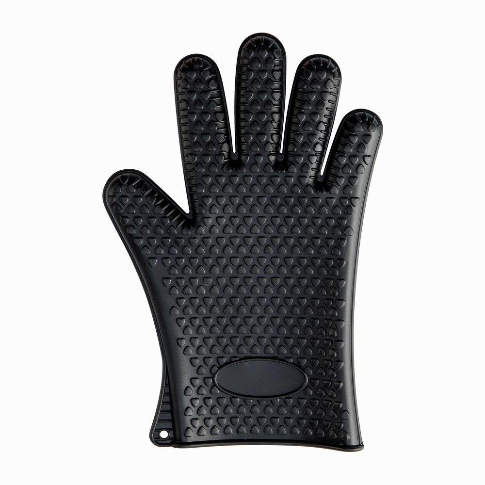 Силиконовые изоляционные перчатки для выпечки, посуды, духовки, кухни, пятипалые перчатки