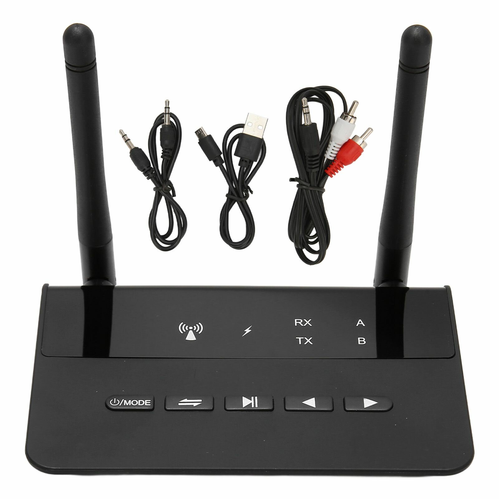 Bluetooth-адаптер 2-в-1 (приемник/передатчик), aptX, низкая задержка, 3.5 мм и RCA