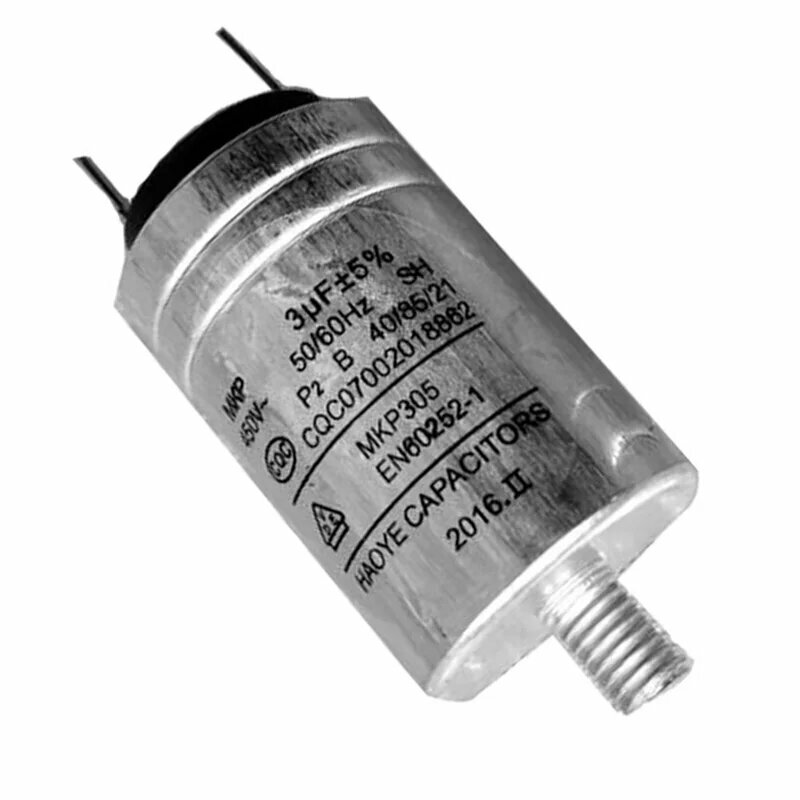 Конденсатор для посудомоечной машины MKP-3UF 450VAC