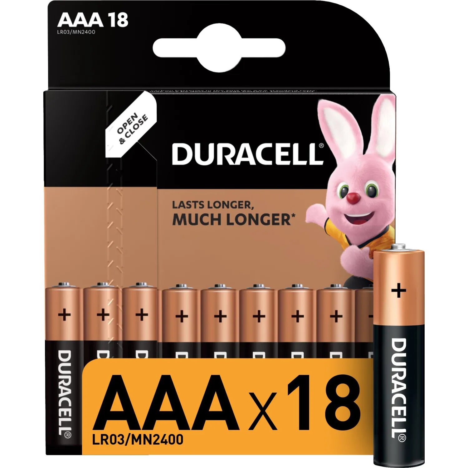 Батарейки DURACELL BASIC ААA/LR03-18BL