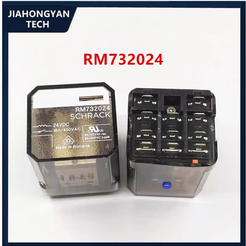 Оригинальное реле безопасности лифта Tyco RM732024 24 В постоянного тока 16 А, универсальное