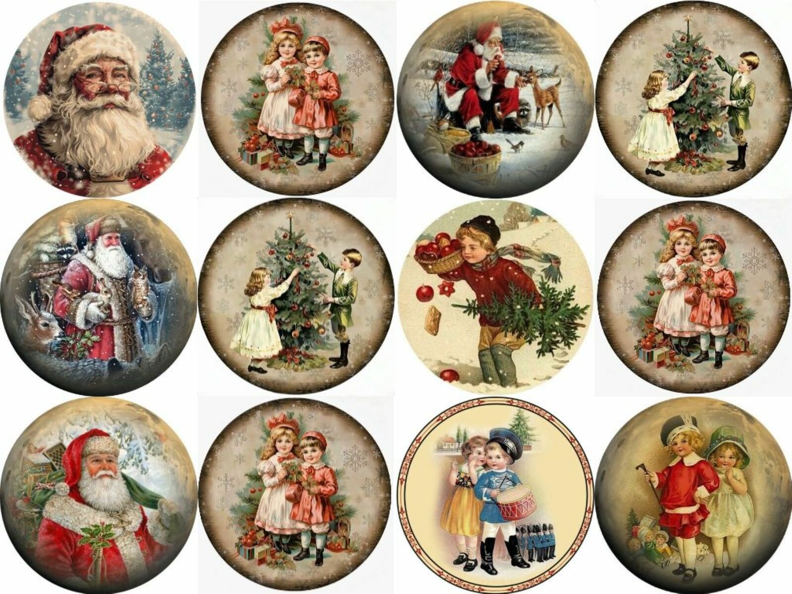 Водорастворимые картинки для мыла "Новый Год" А4