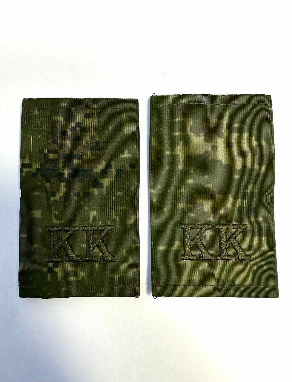 Фальш погоны КК кадетские корпуса камуфляж на бушлат