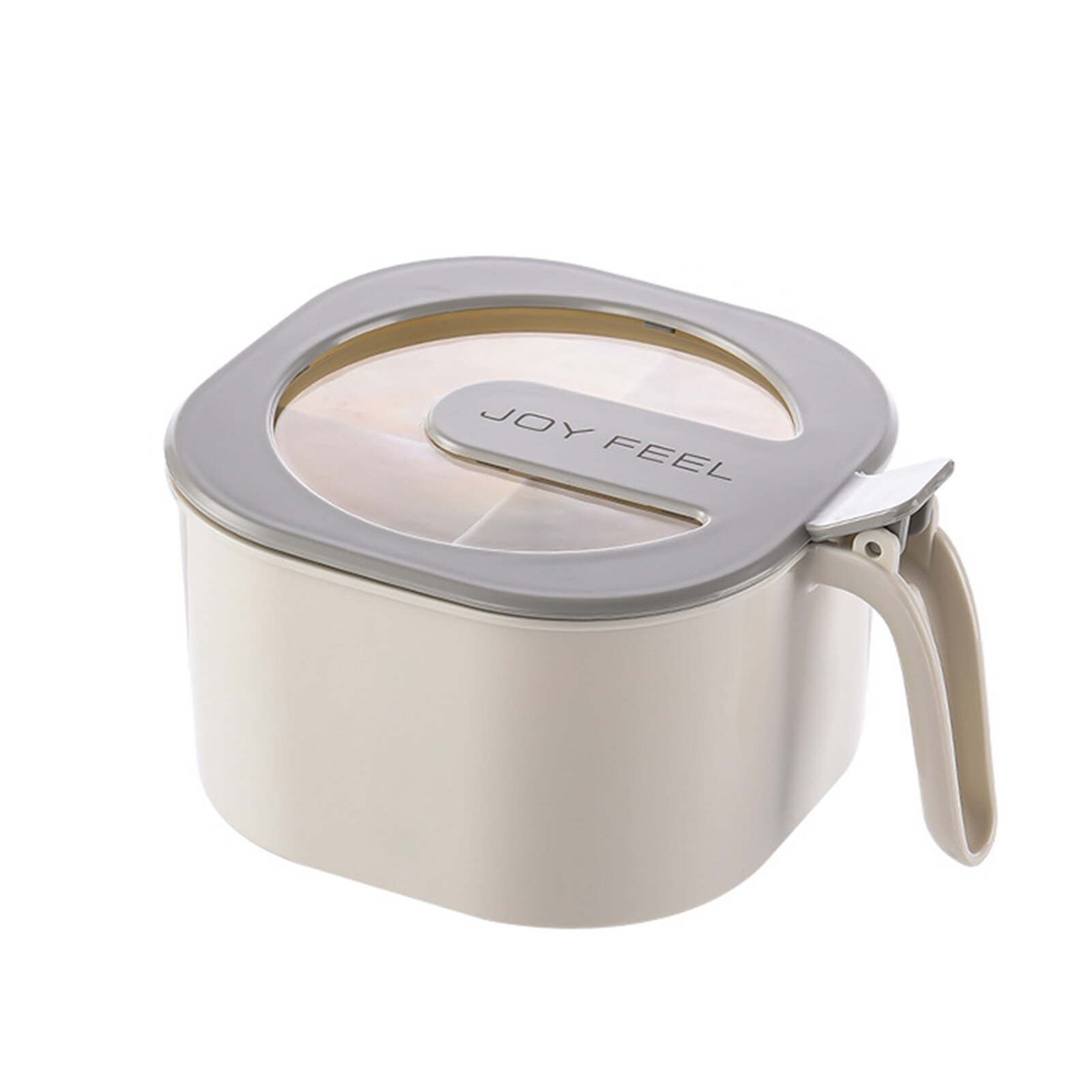 4 в 1 контейнер для специй, бутылка для специй с ложками для кухонных принадлежностей, кемпинга, барбекю, белый