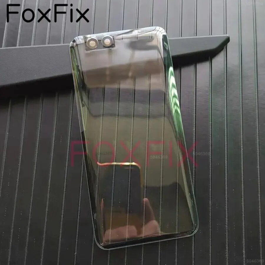 Стеклянная задняя крышка для Xiaomi Mi 6, крышка батарейного отсека, панель, задний корпус, дверной чехол с заменой объектива камеры + клейкая наклейка