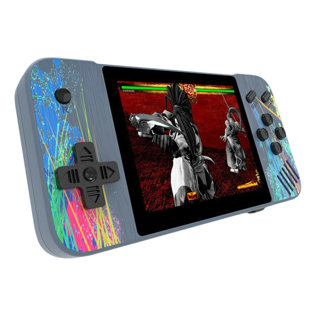 Игровая консоль ностальгик г3 8 бит с 800 играми для свадеб и подарков, серый