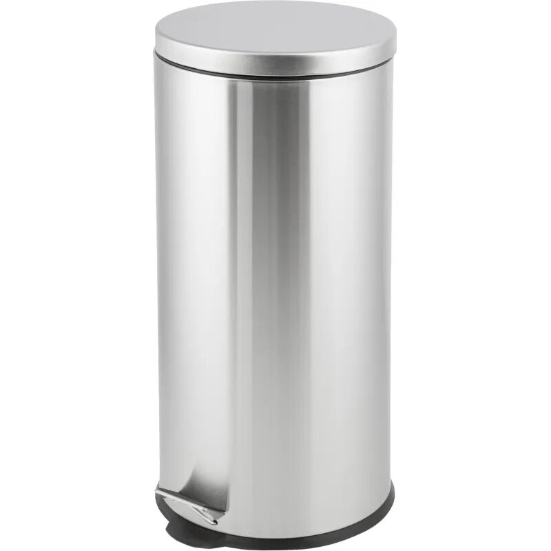 Ведро мусорное с педалью 30 л, матовое, нержавеющая сталь 1852323 30L-NN