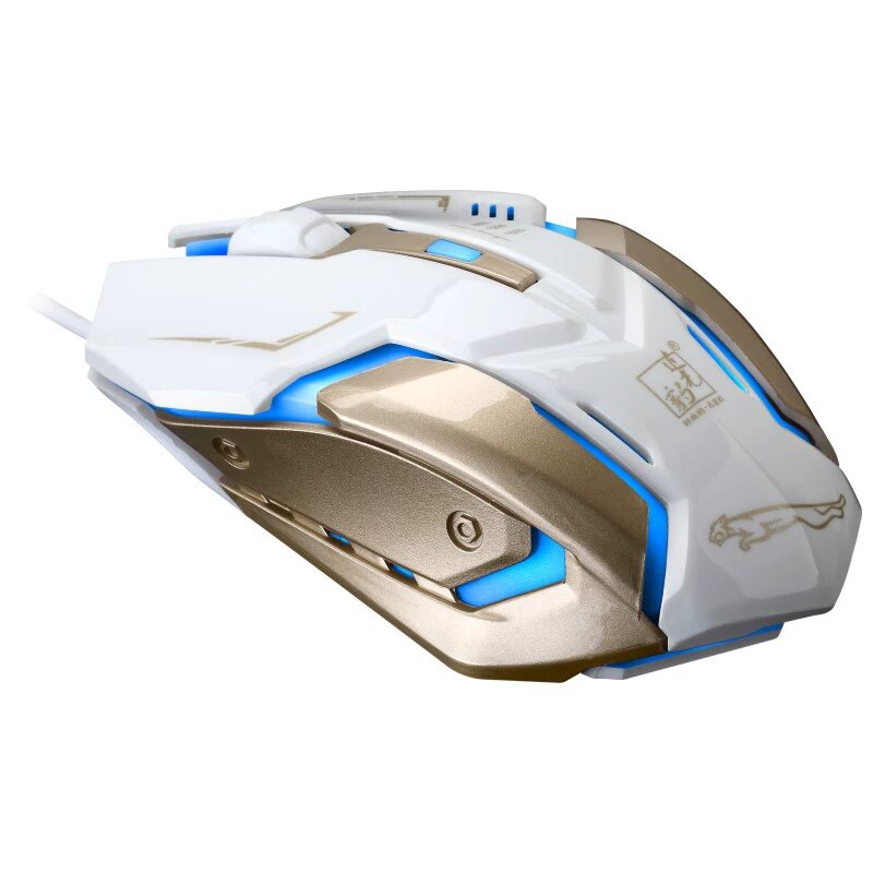 Проводная мышь Chasing Light Leopard, игровая офисная мышь, универсальная USB-мышь для ноутбука и настольного