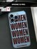 Чехол на Apple iPhone 13 Pro / Айфон 13 Про с принтом Woman burgundy