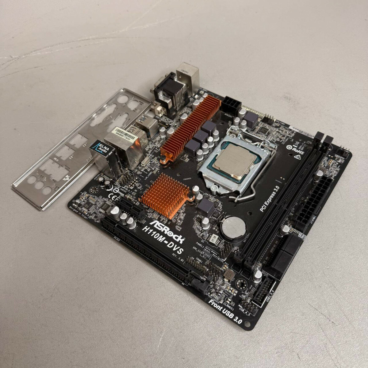 Комплект мат плата s-1151 H110+ i5-7400