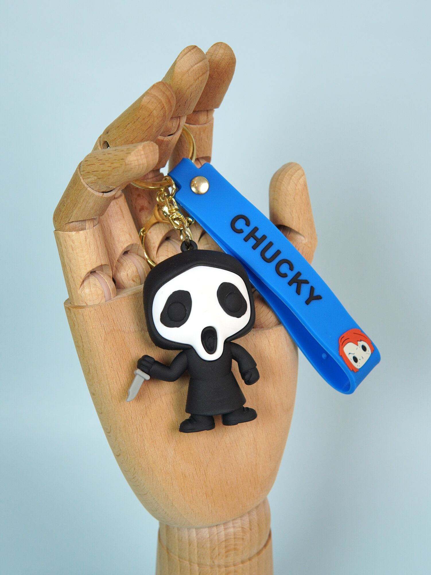 Брелок «Призрачное лицо» | Крик | Икона хоррора 90-х | Загадочный убийца