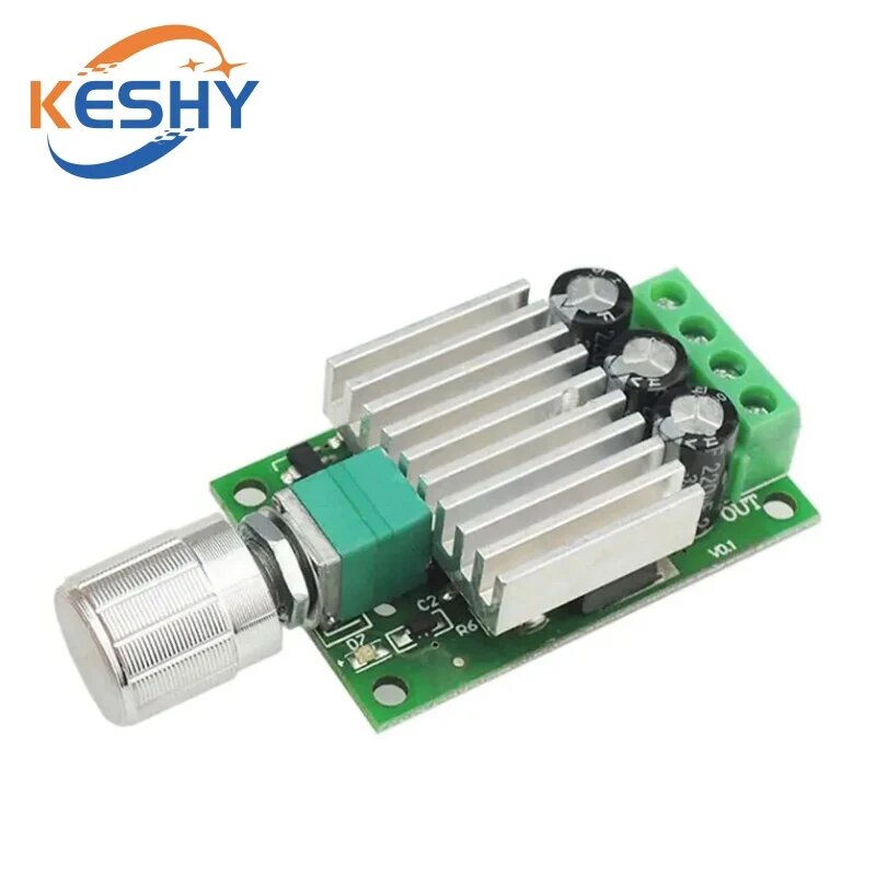 10A 12V-30V ШИМ-регулятор скорости двигателя постоянного тока 12V 24V Регулируемый регулятор скорости Диммер Управление переключателем для светодиодного освещения двигателя вентилятора