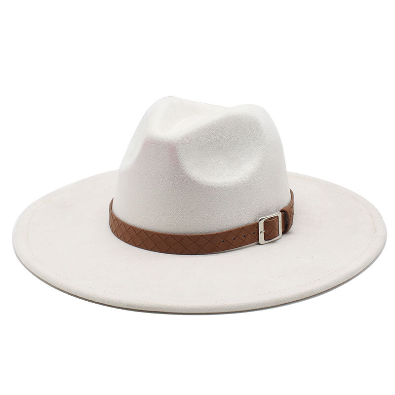 Многоцелевая Джазовая шляпа из замши Унисекс Осень Британский стиль Войлок / MOM-014