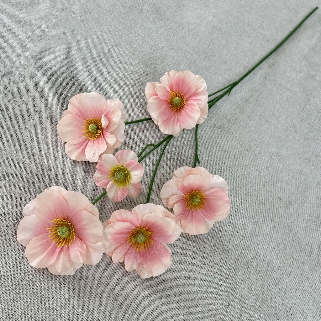 Butterfly orchid silk flower home decor arrangement for living room and weddings