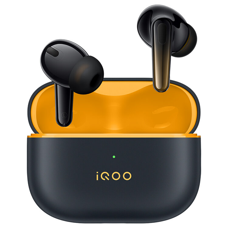 Наушники-вкладыши Vivo IQOO TWS 2 Bluetooth с активным шумоподавлением, phantom yellow