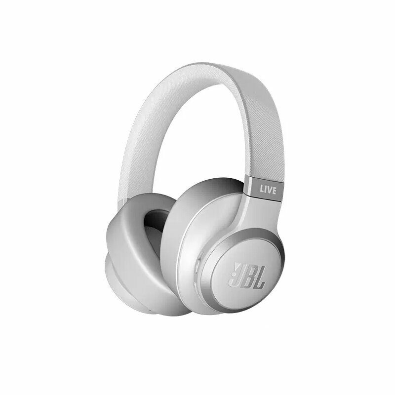 Беспроводные наушники JBL LIVE 770NC стерео с активным шумоподавлением, белые