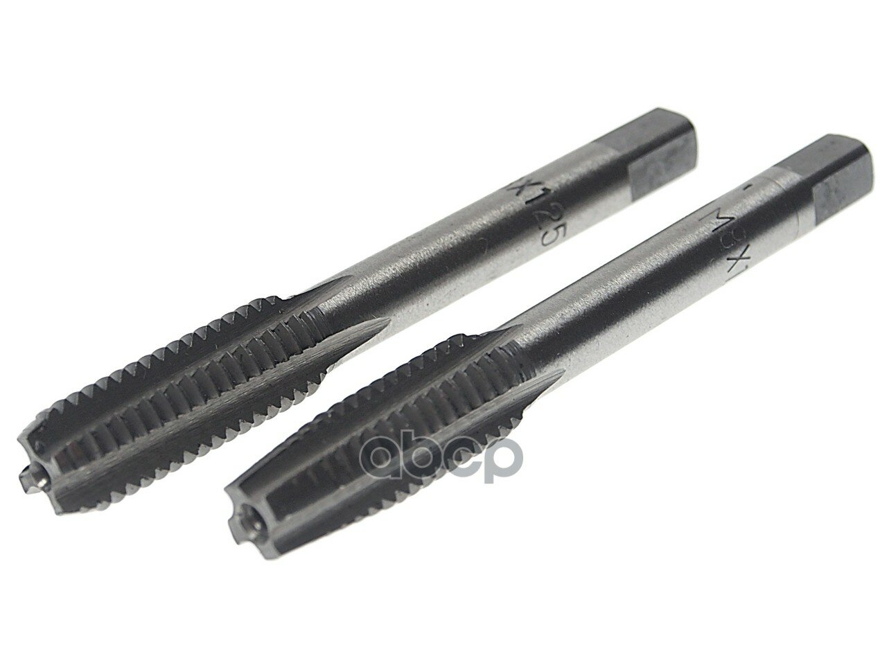 Метчик М08x1.25мм комплект 2шт. в пластиковом футляре эврика эврика арт. ER-00812M