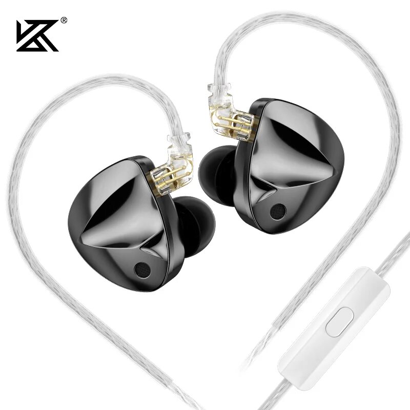 KZ D-Fi Black MIC проводные наушники