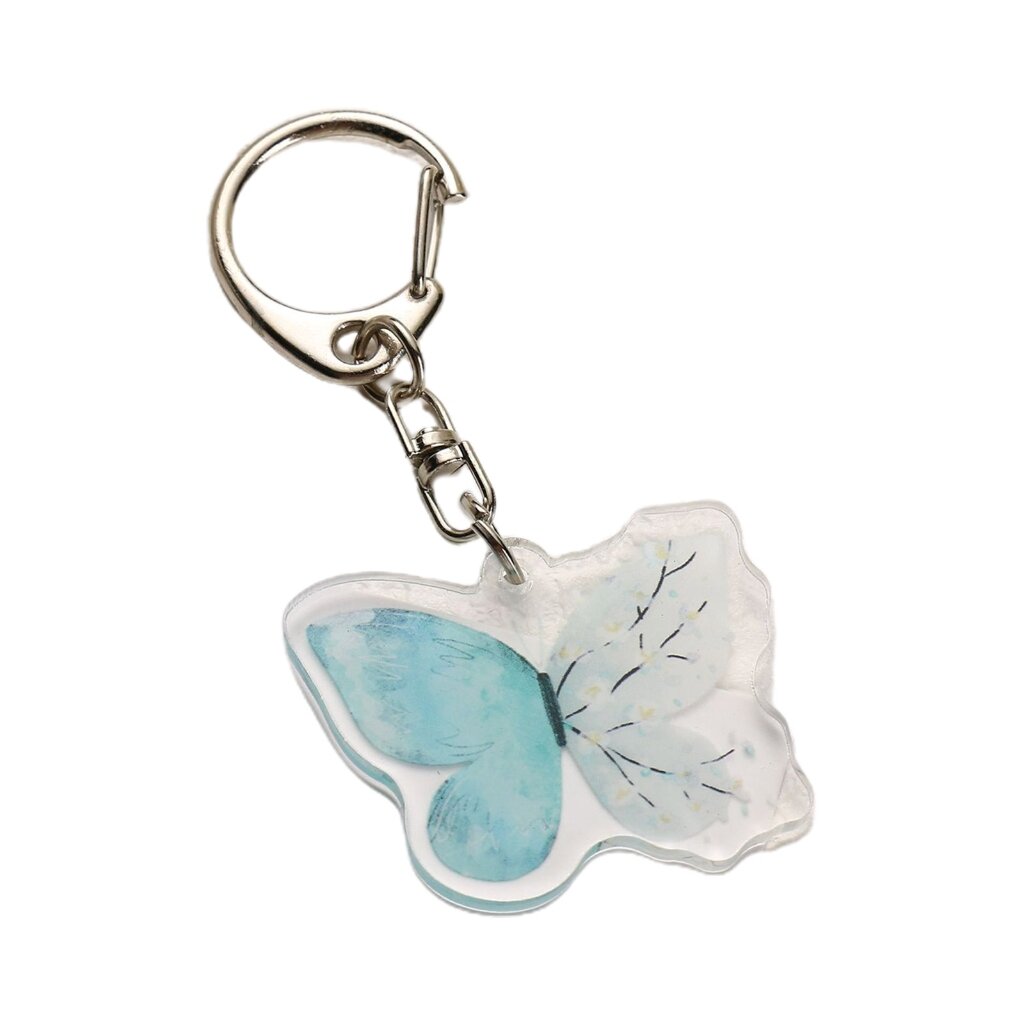 Подвеска для телефона в стиле Y2K, акриловые бабочки, сердечко, брелок ручной работы