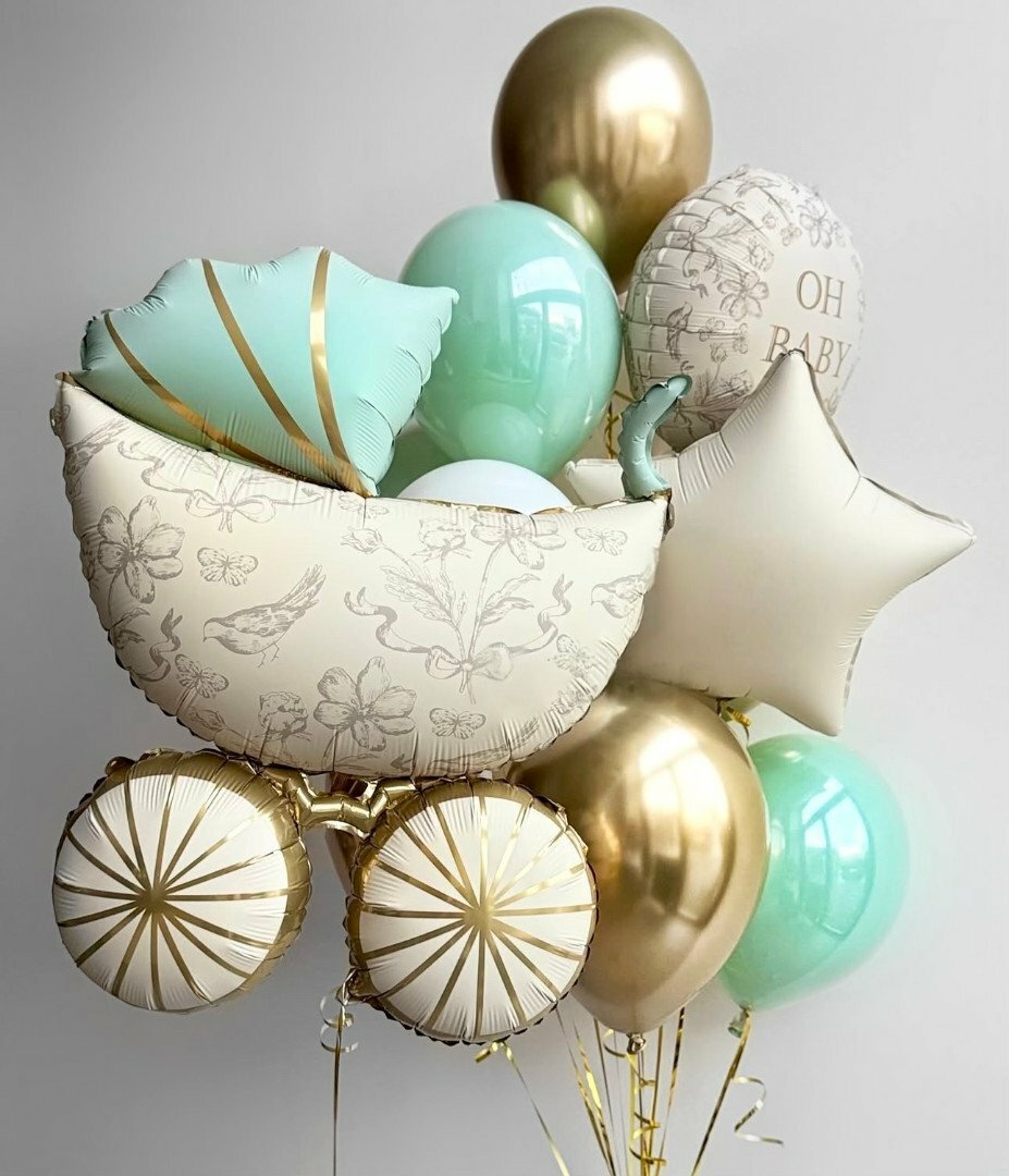 Воздушные шары с гелием «Первая встреча»