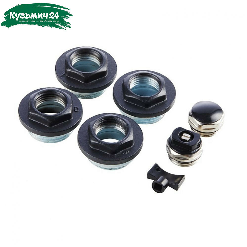 Набор присоединительный Royal Thermo 3/4' black